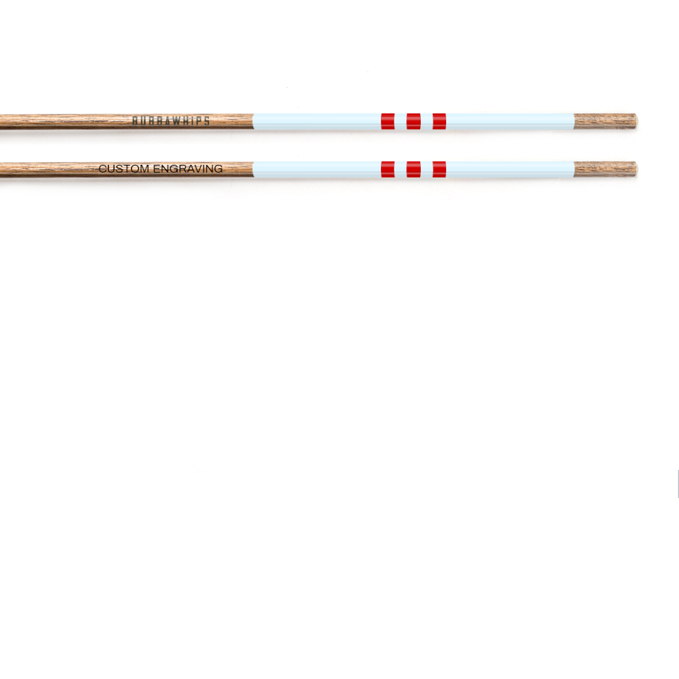 2-Color Custom Alignment Sticks – Bubbawhips USA